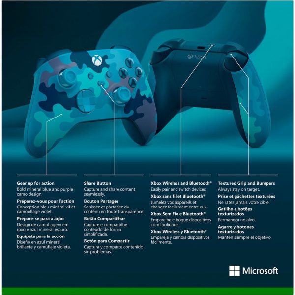Xbox Series X|S Wireless Controller (Mineral Camo) Pakistan