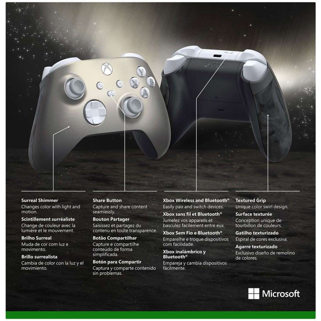 Xbox Series X|S Wireless Controller (Lunar Shift) Pakistan