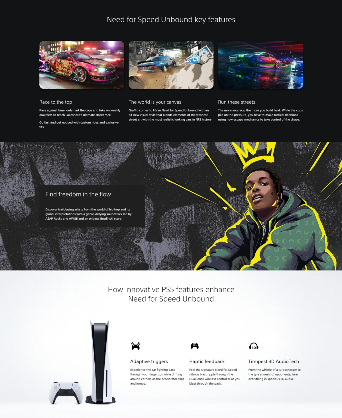 Need for Speed Unbound – PS5 / PlayStation 5