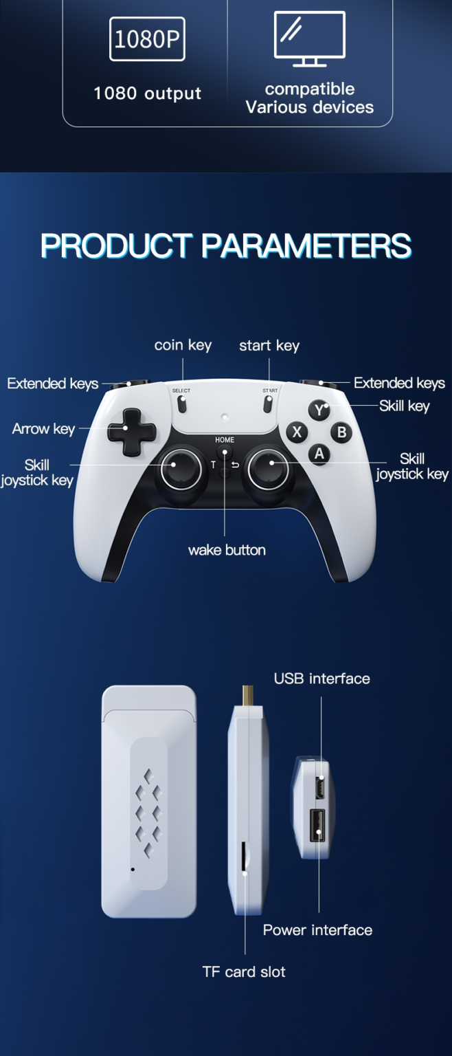 M22 Gamestick 3D Games with 02 controllers Price in Pakistan