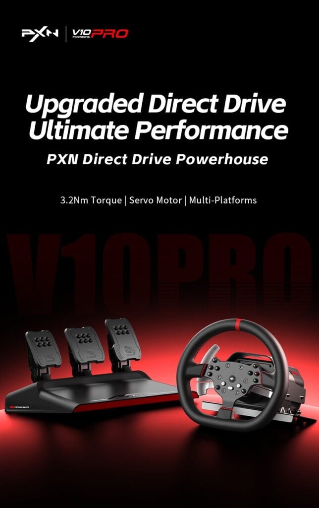 PXN V10 Pro Direct Drive Racing Wheel Price in Pakistan