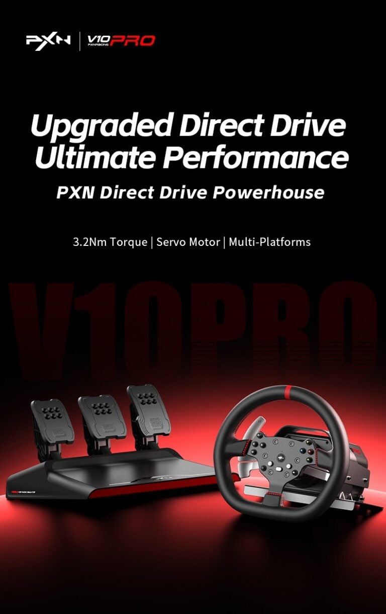 PXN V10 Pro Direct Drive Racing Wheel Price in Pakistan
