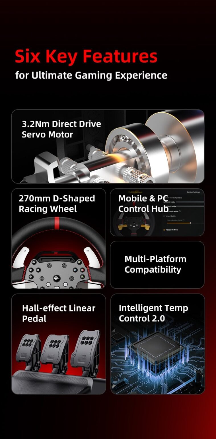 PXN V10 Pro Direct Drive Racing Wheel Price in Pakistan