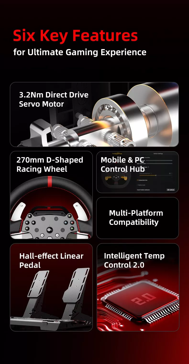 PXN V10 Ultra Direct Drive Racing Wheel Price in Pakistan